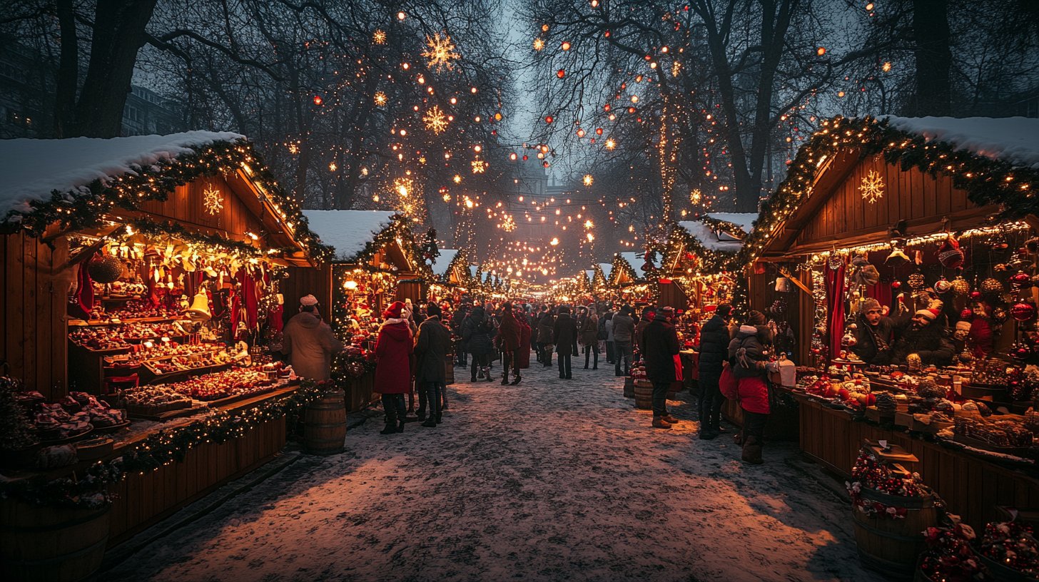 Comment capturer la magie des marchés de Noël en photos